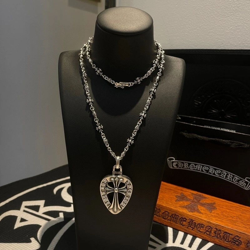 Indistinguishable Chrome Hearts Necklaces