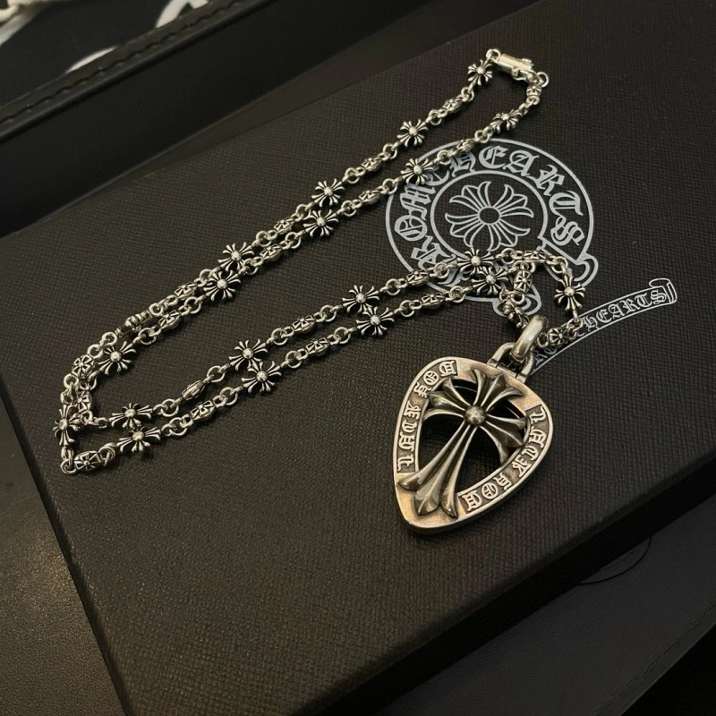 Indistinguishable Chrome Hearts Necklaces