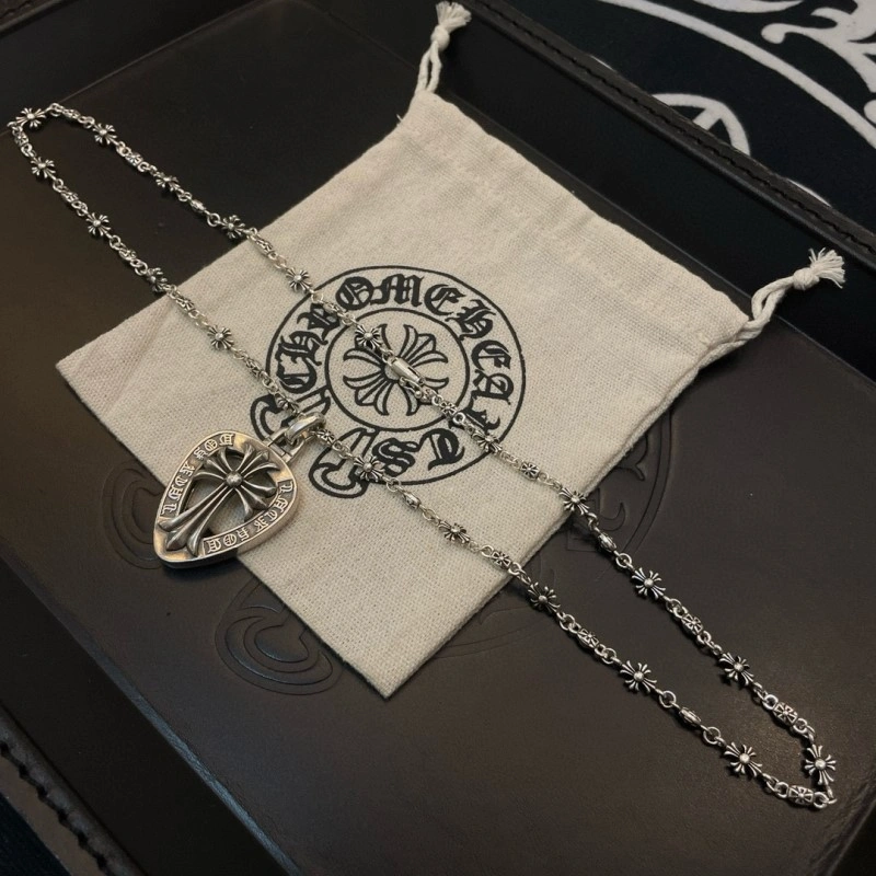 Indistinguishable Chrome Hearts Necklaces