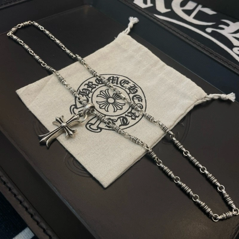 Indistinguishable Chrome Hearts Necklaces