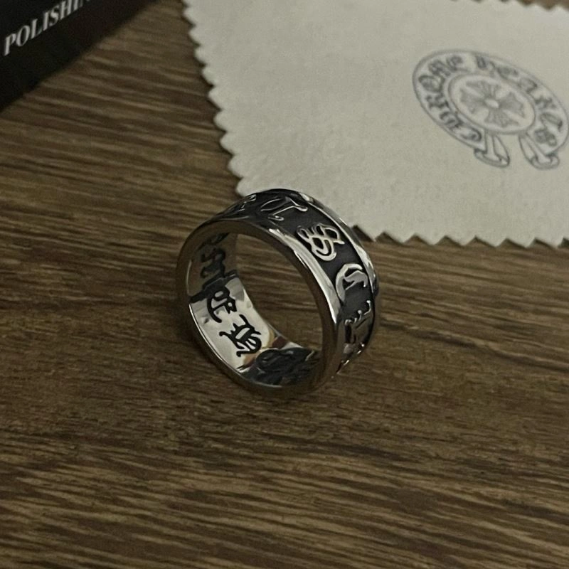 Top mirror Chrome Hearts Rings