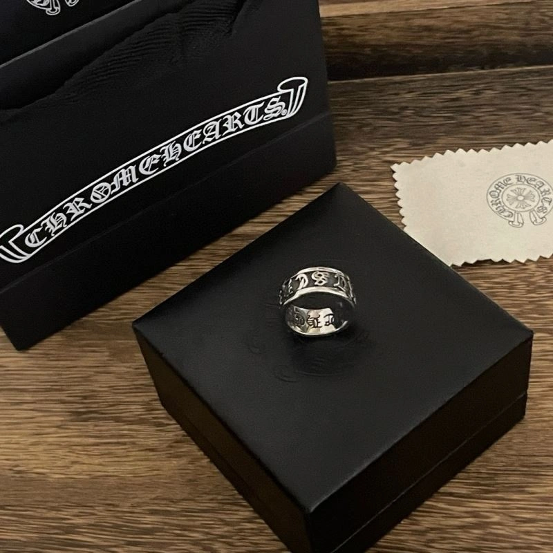 Top mirror Chrome Hearts Rings