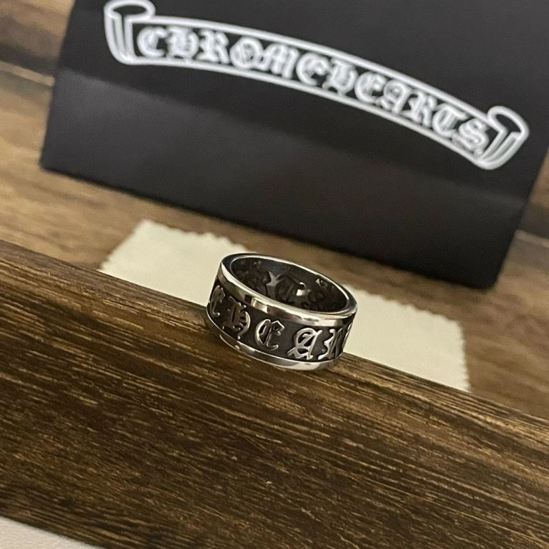 Top mirror Chrome Hearts Rings