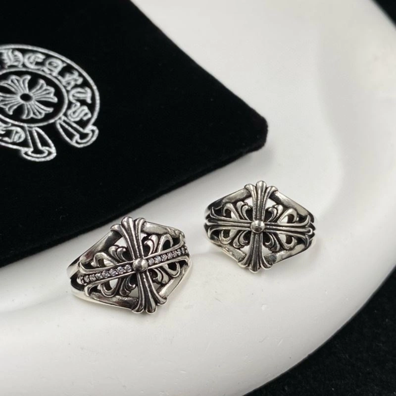 Mirror quality Chrome Hearts Rings
