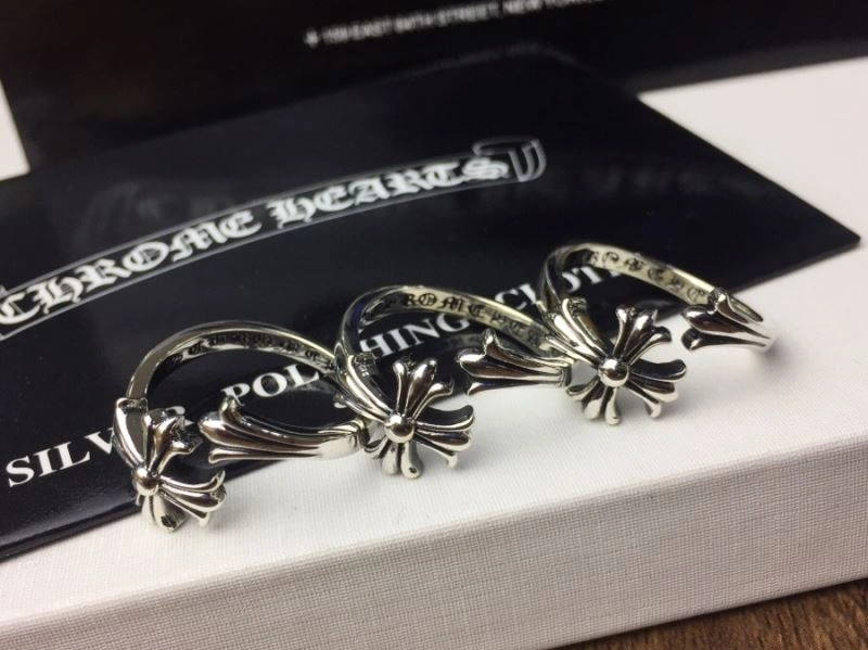 Mirror quality Chrome Hearts Rings