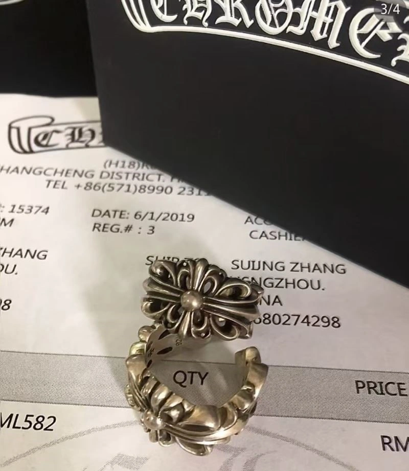 Brand-authenticated Chrome Hearts Rings
