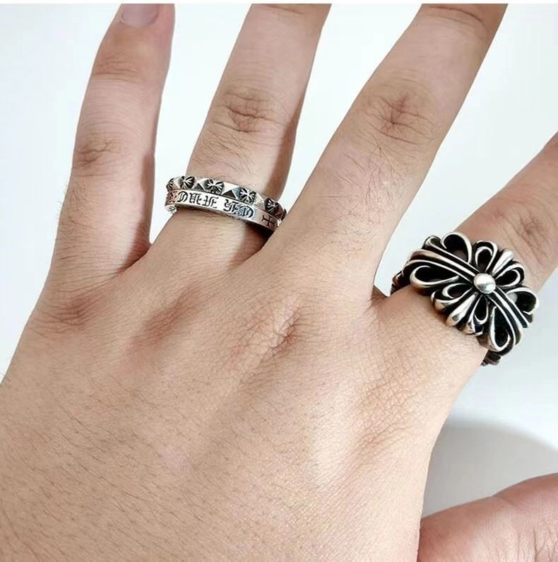 Real Chrome Hearts Rings