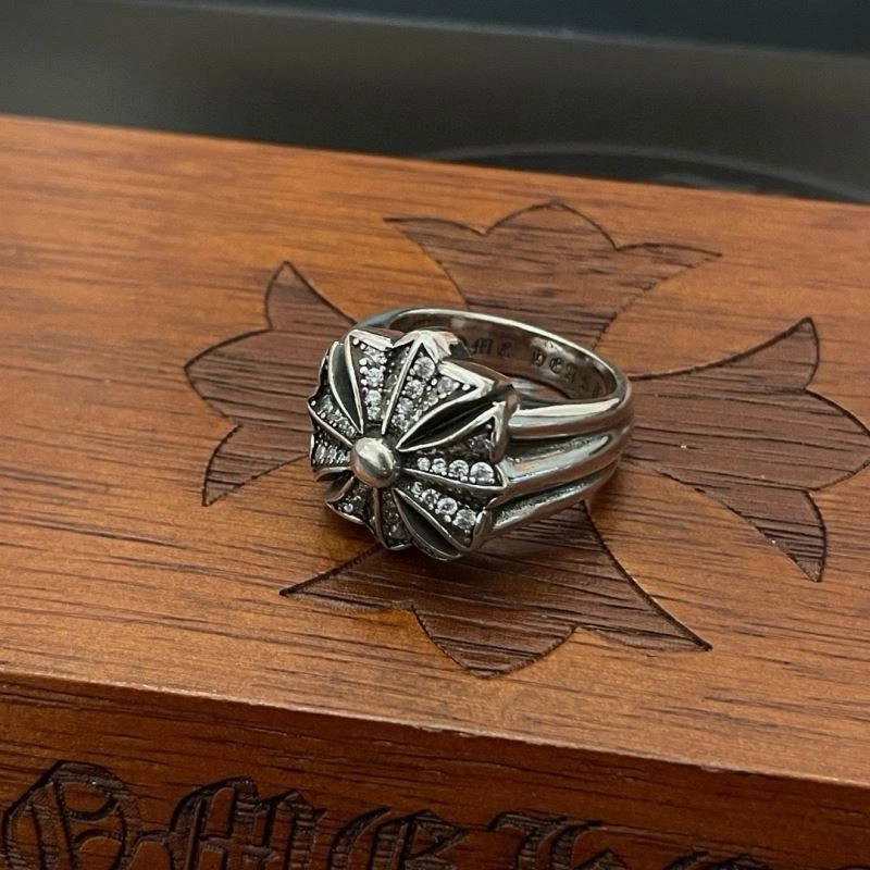Top mirror Chrome Hearts Rings