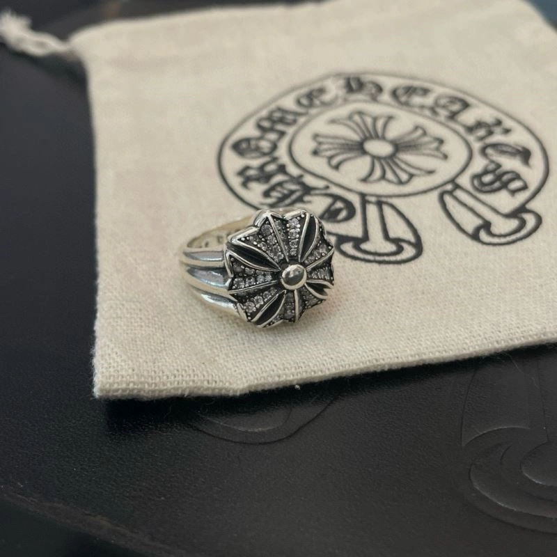 Top mirror Chrome Hearts Rings