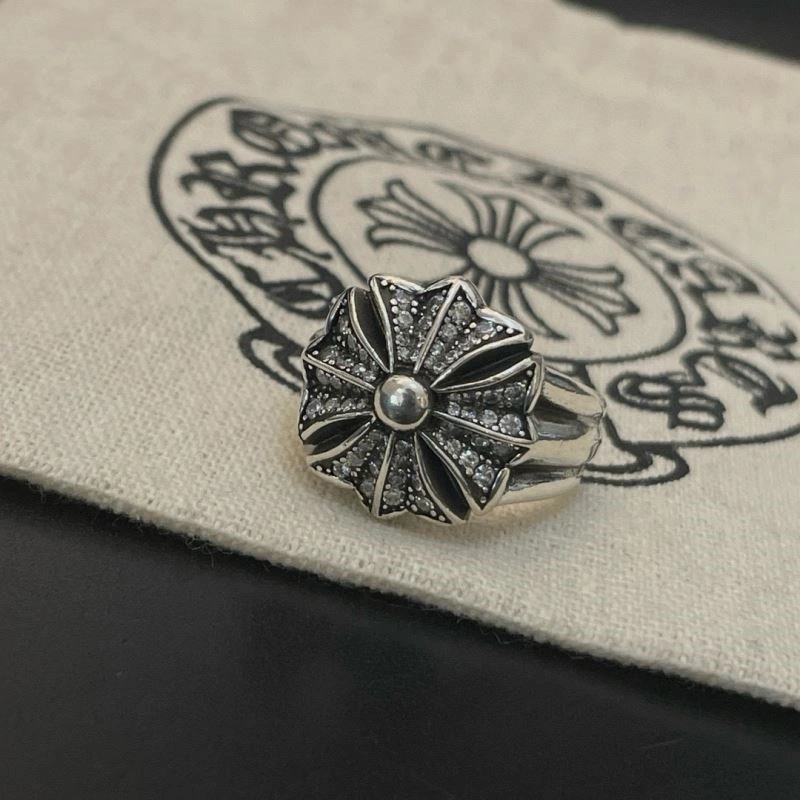 Top mirror Chrome Hearts Rings