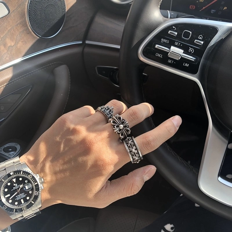 Mirror quality Chrome Hearts Rings