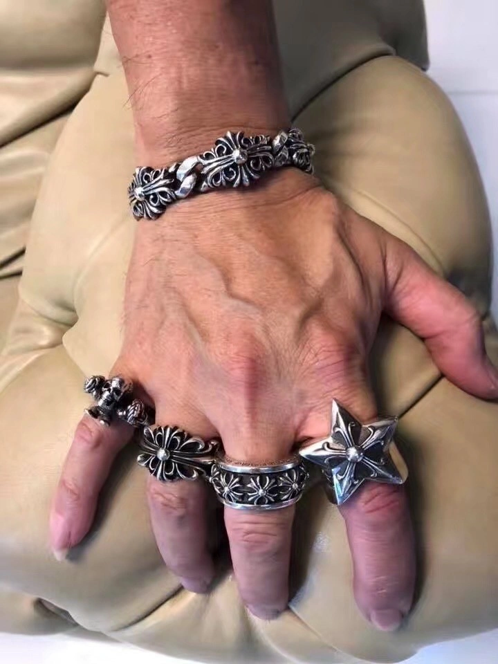 Mirror quality Chrome Hearts Rings
