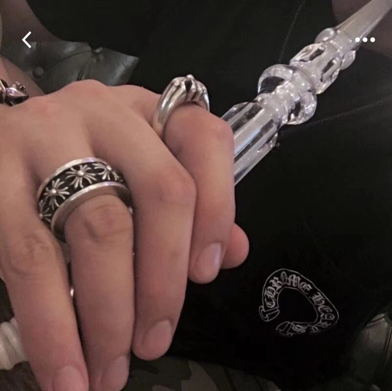 Mirror quality Chrome Hearts Rings