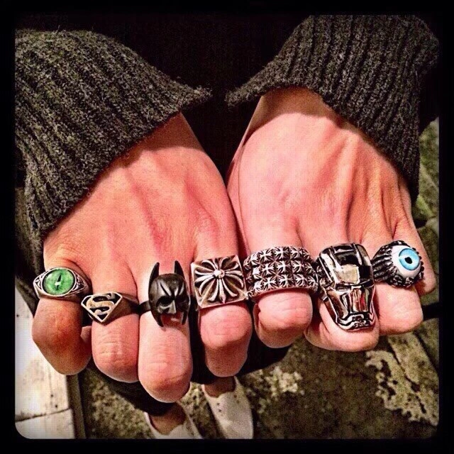 Mirror quality Chrome Hearts Rings