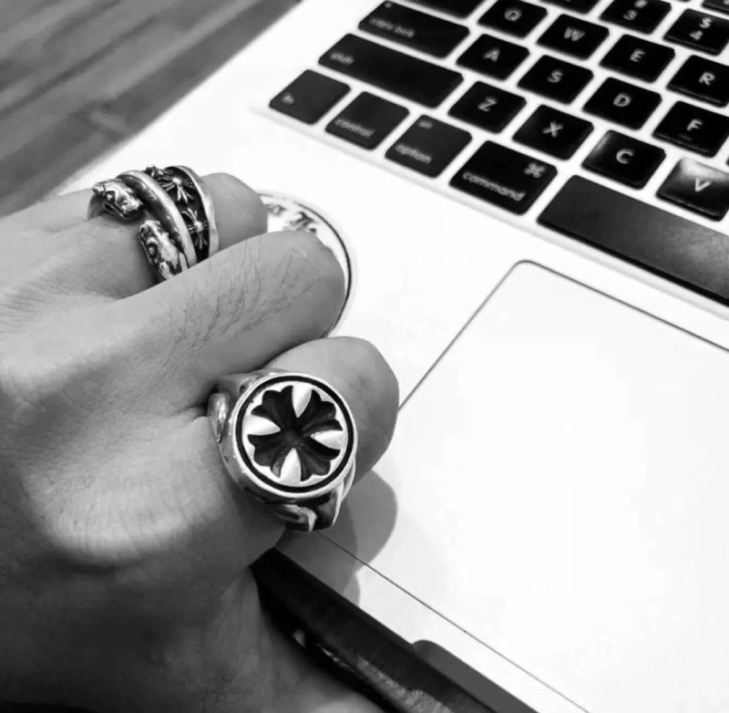 Mirror quality Chrome Hearts Rings