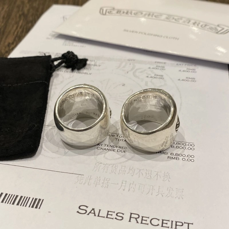 Budget-friendly Chrome Hearts Rings