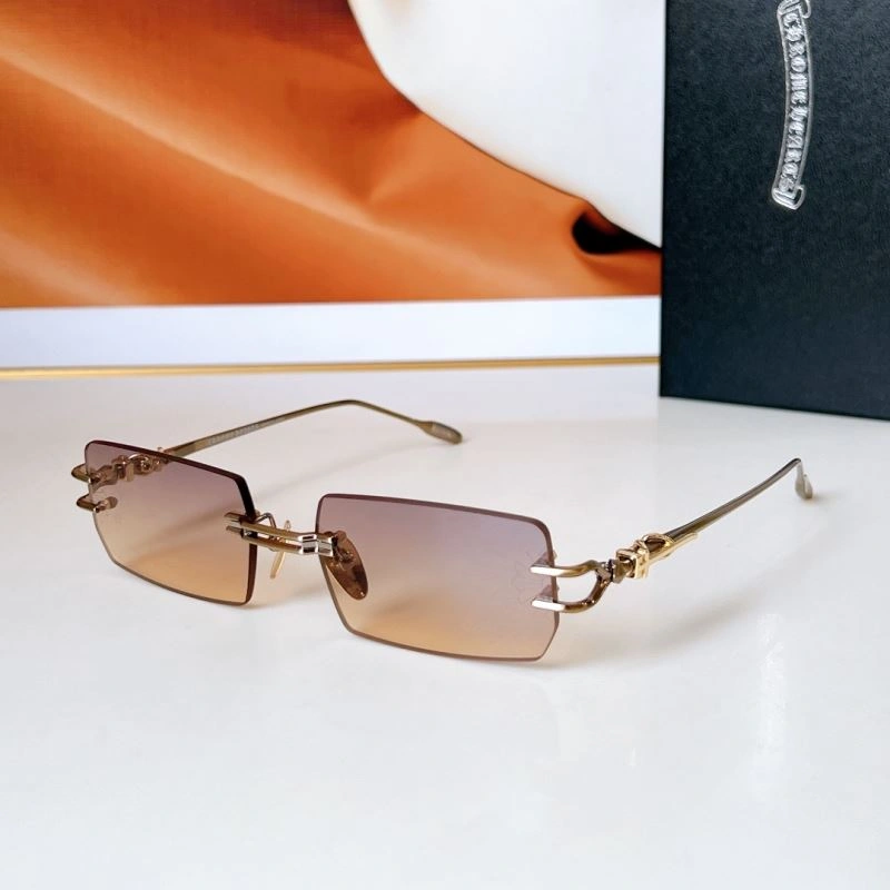 Brand-authenticated Chrome Hearts Sunglasses