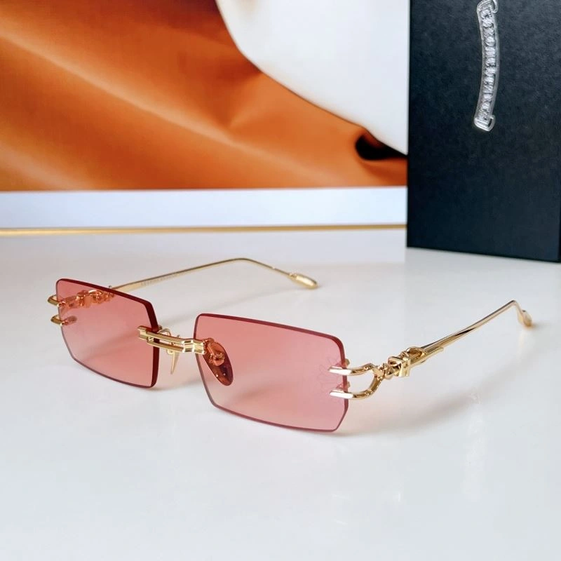 Brand-authenticated Chrome Hearts Sunglasses