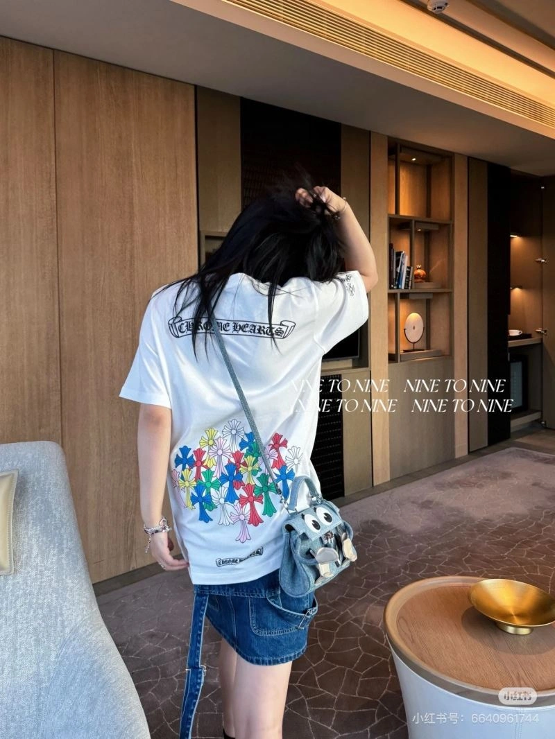 Exact replica Chrome Hearts T-Shirts