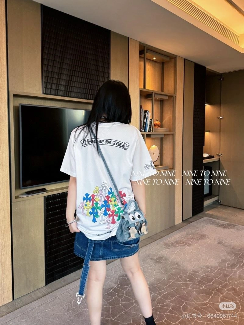 Exact replica Chrome Hearts T-Shirts