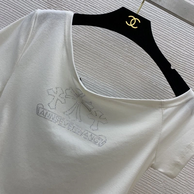 Top mirror Chrome Hearts T-Shirts