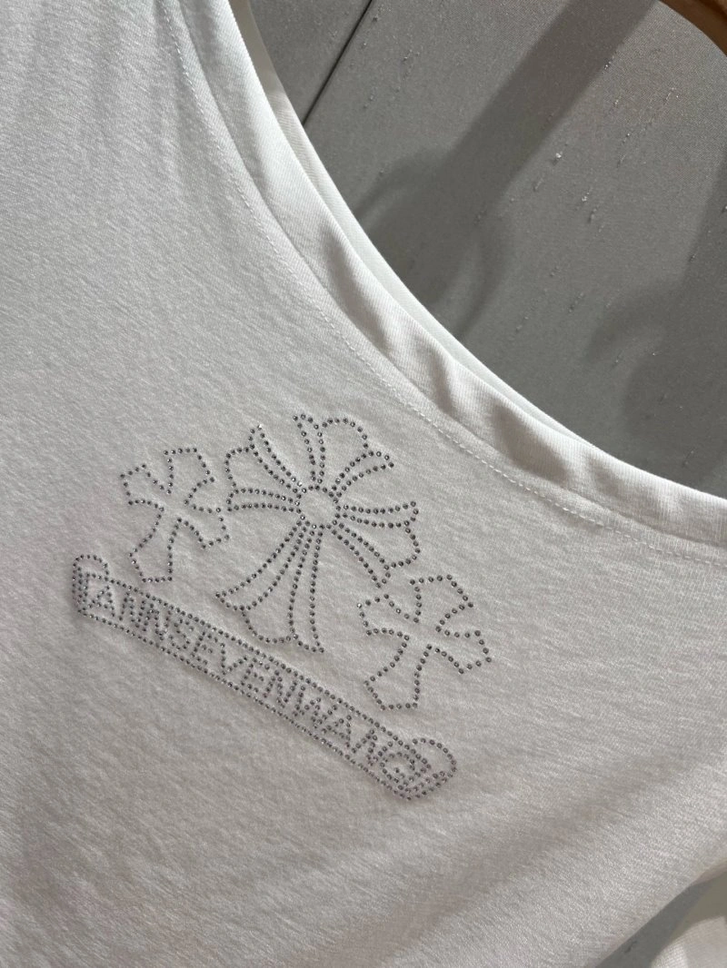 Real Chrome Hearts T-Shirts