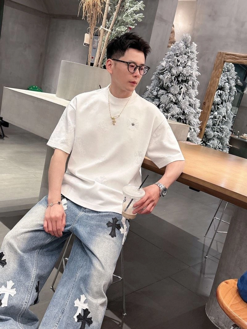 Real Chrome Hearts T-Shirts