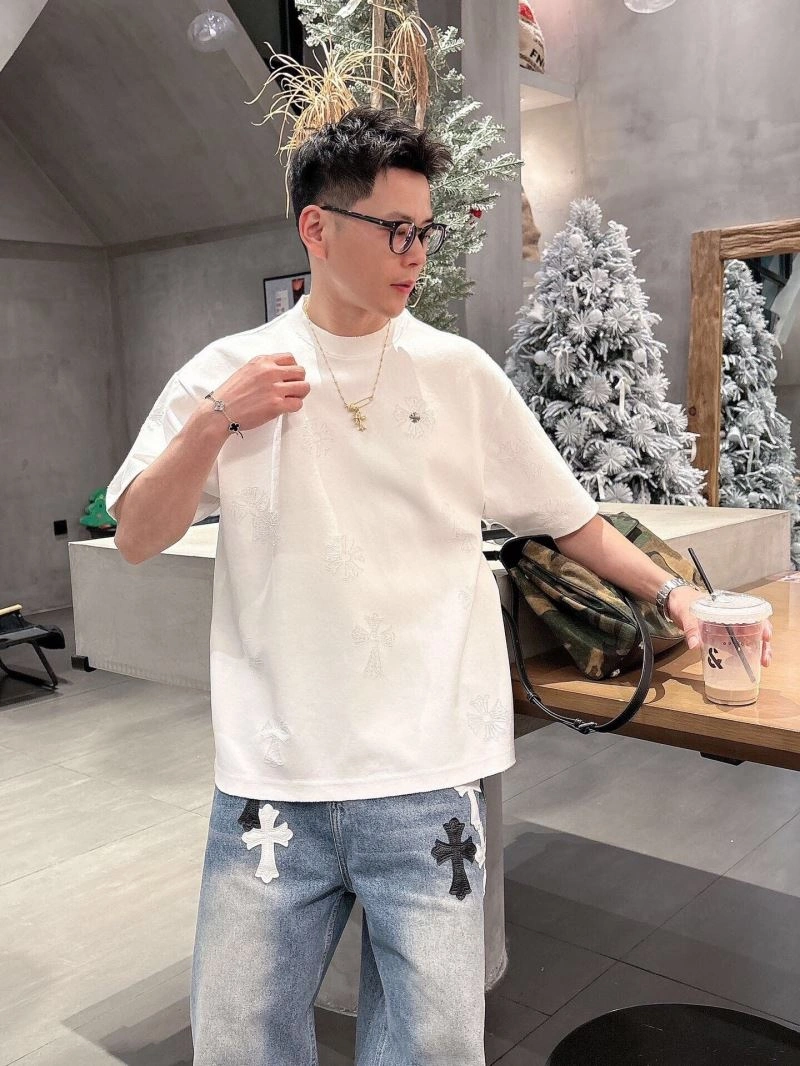 Real Chrome Hearts T-Shirts