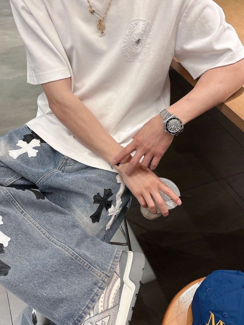 Real Chrome Hearts T-Shirts