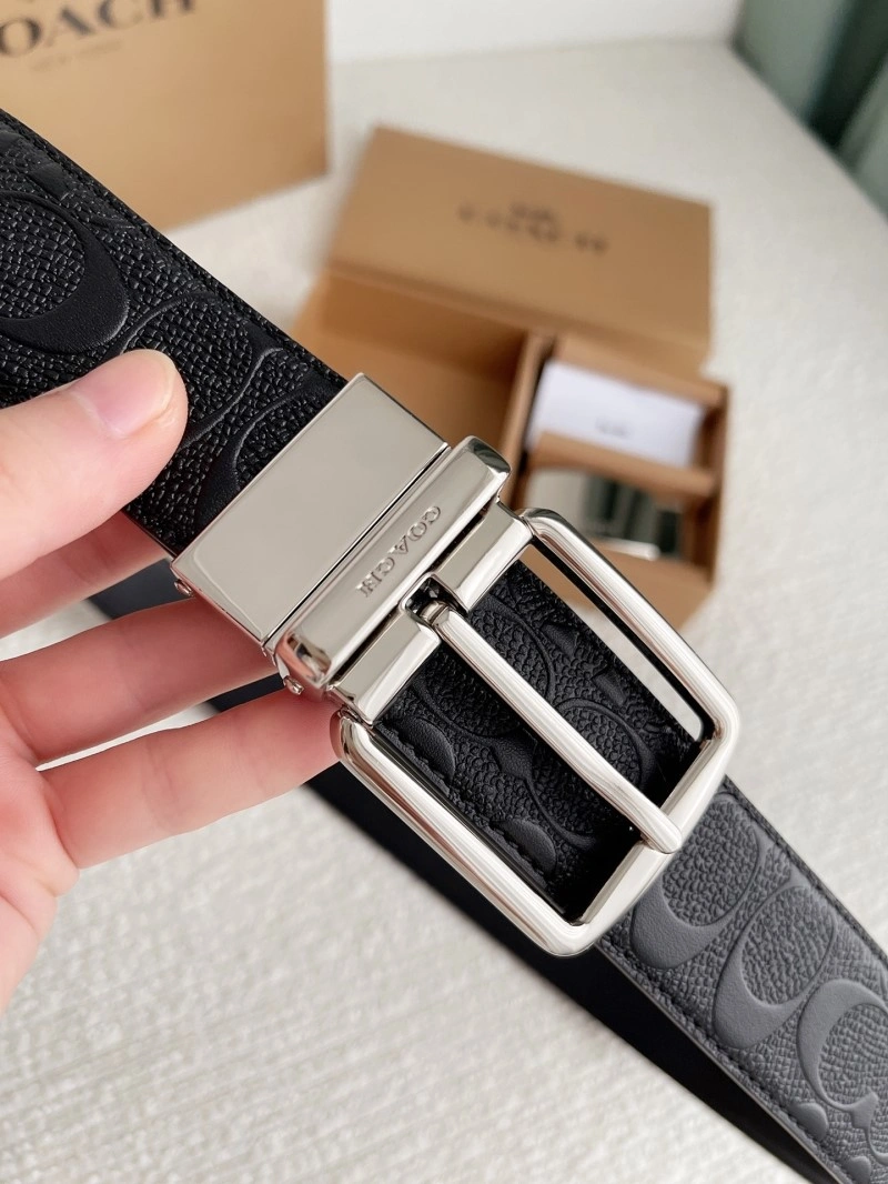 Brand-authenticated Coach Belts