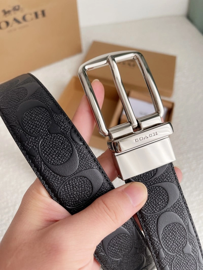 Brand-authenticated Coach Belts