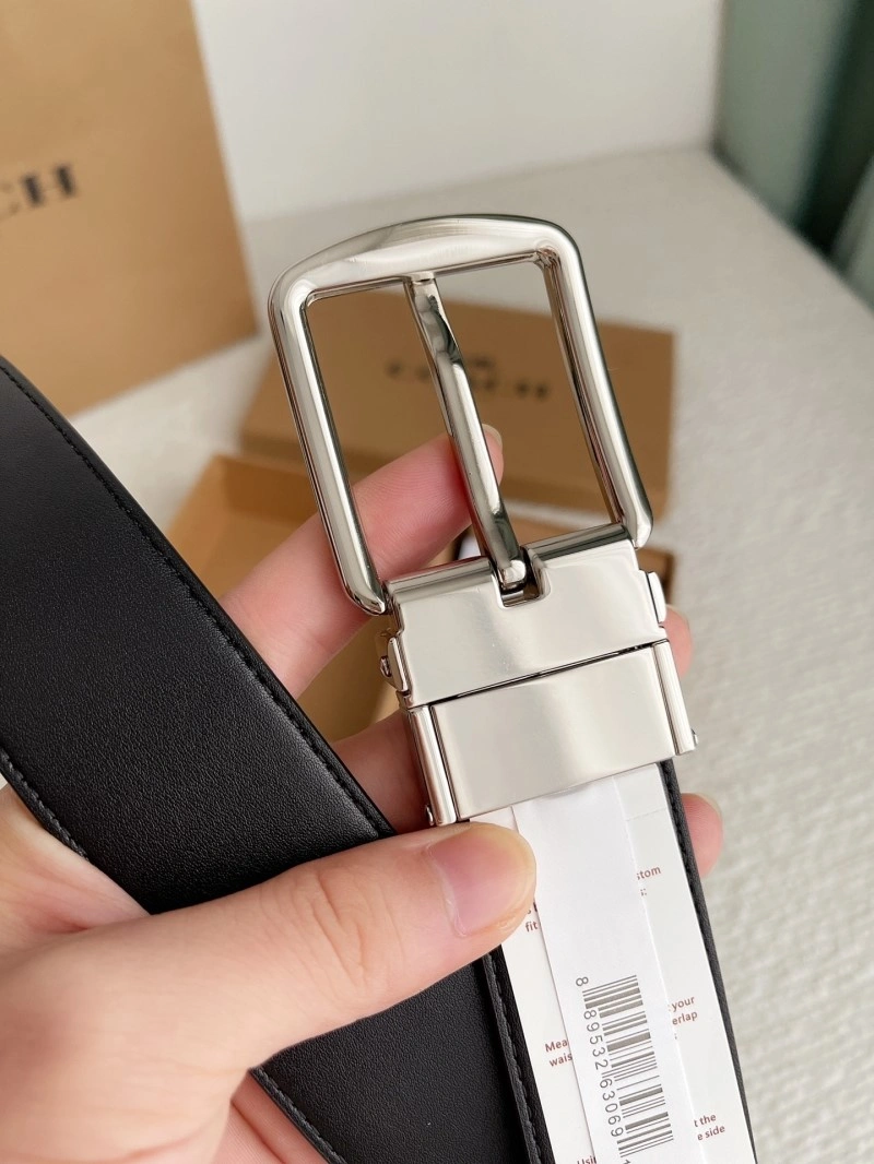 Brand-authenticated Coach Belts