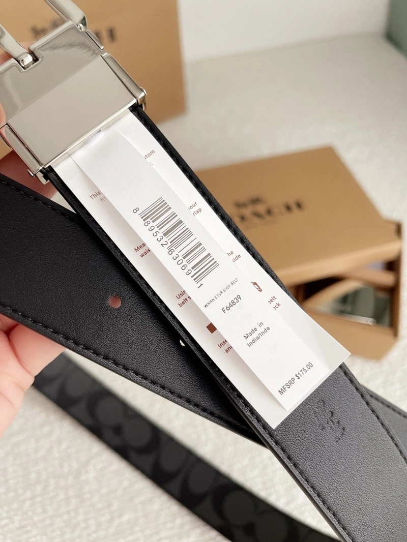 Genuine Coach Belts