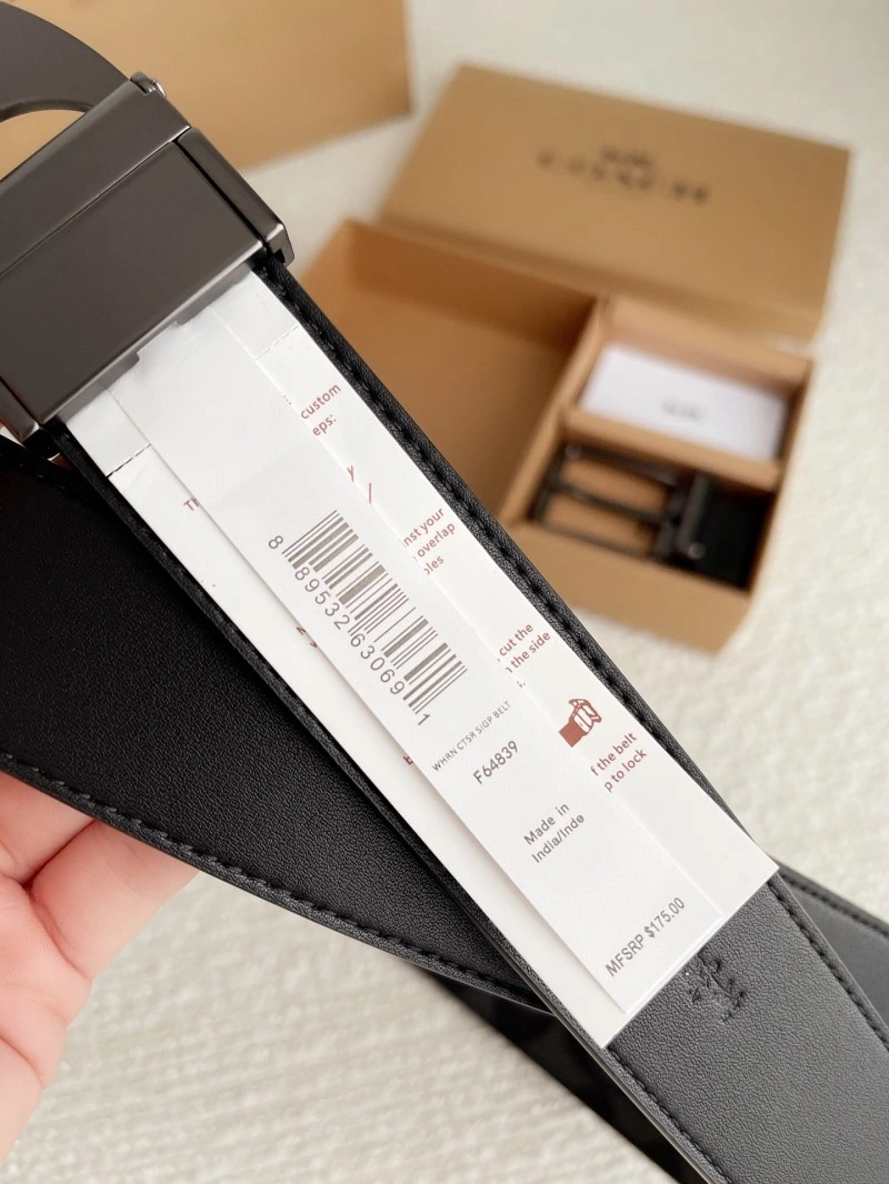 Low-cost Coach Belts