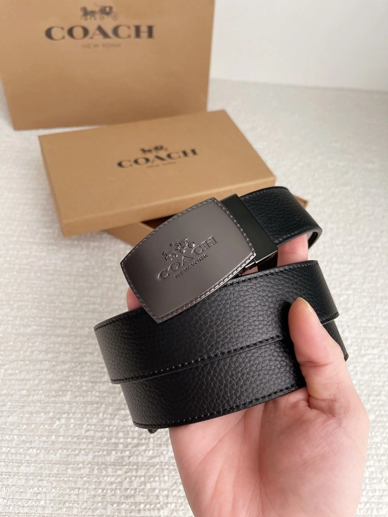 Brand-authenticated Coach Belts