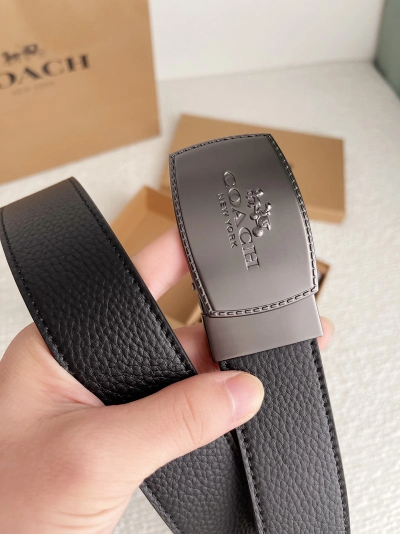 Brand-authenticated Coach Belts