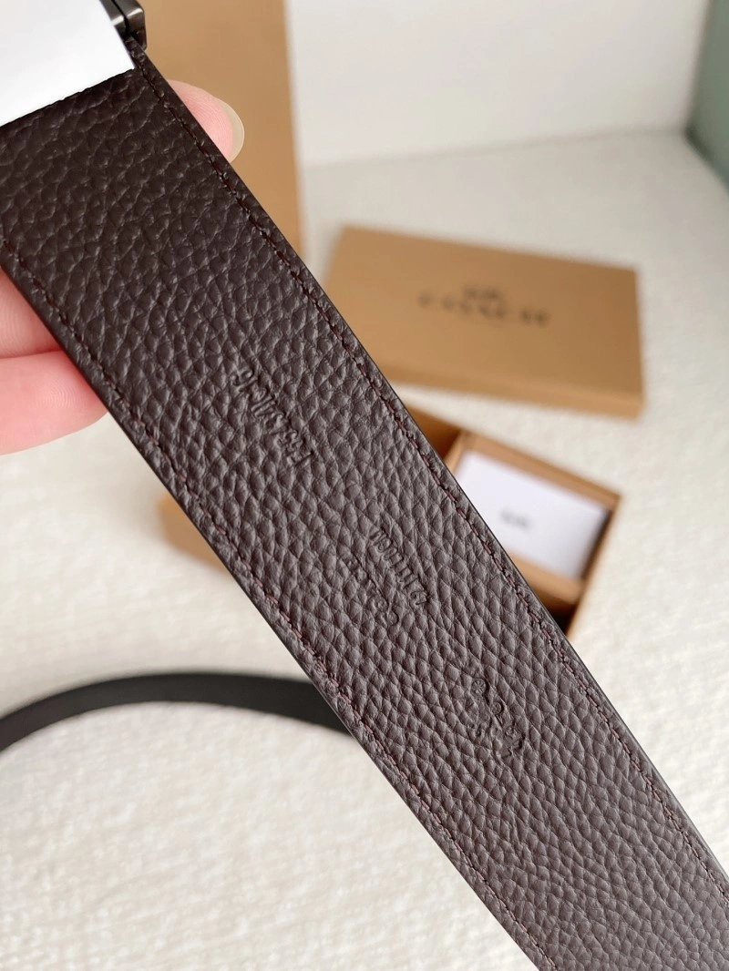 Brand-authenticated Coach Belts