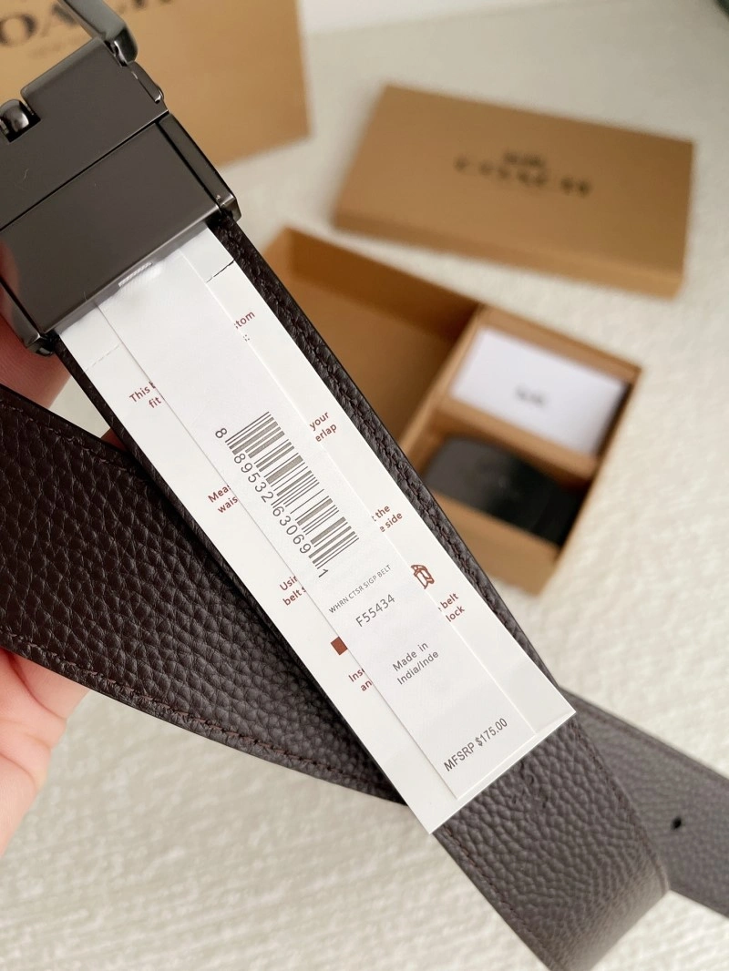 Authentic Coach Belts