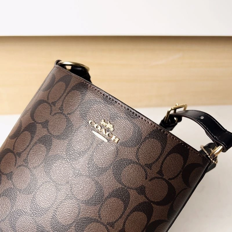 Top mirror Coach Bucket Bags