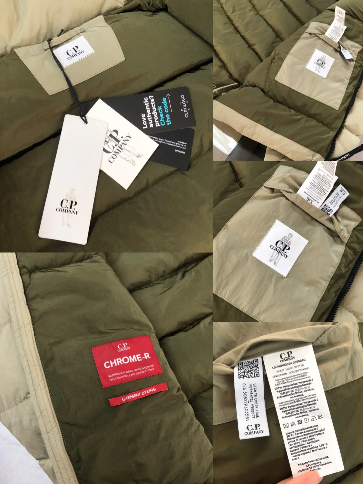 High fidelity Cp Company Down Jackets