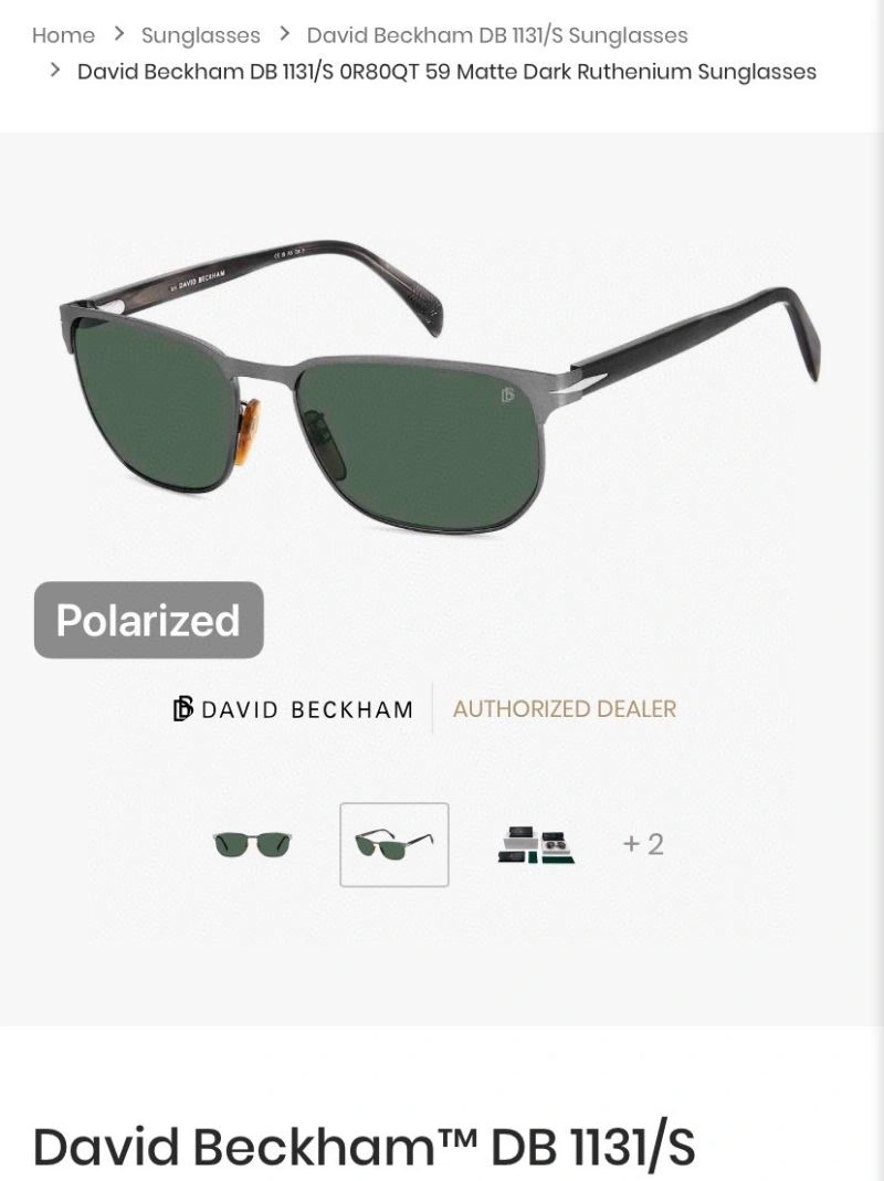David Beckham Sunglasses