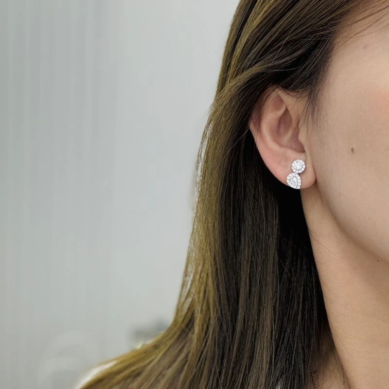 Accurate model Debeers Earrings
