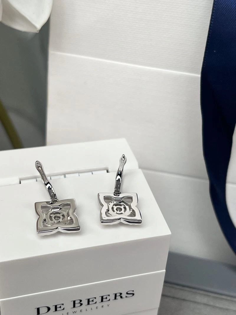 Real Debeers Earrings