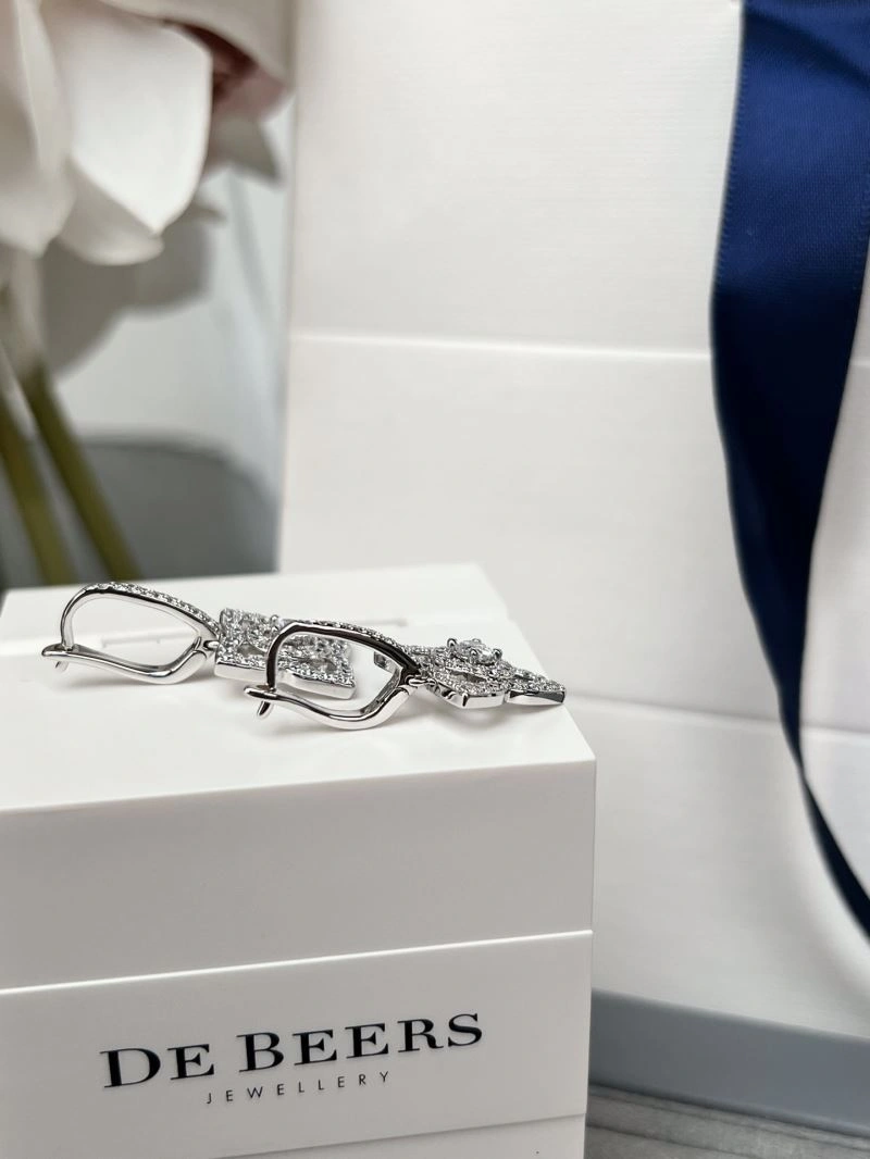 Real Debeers Earrings