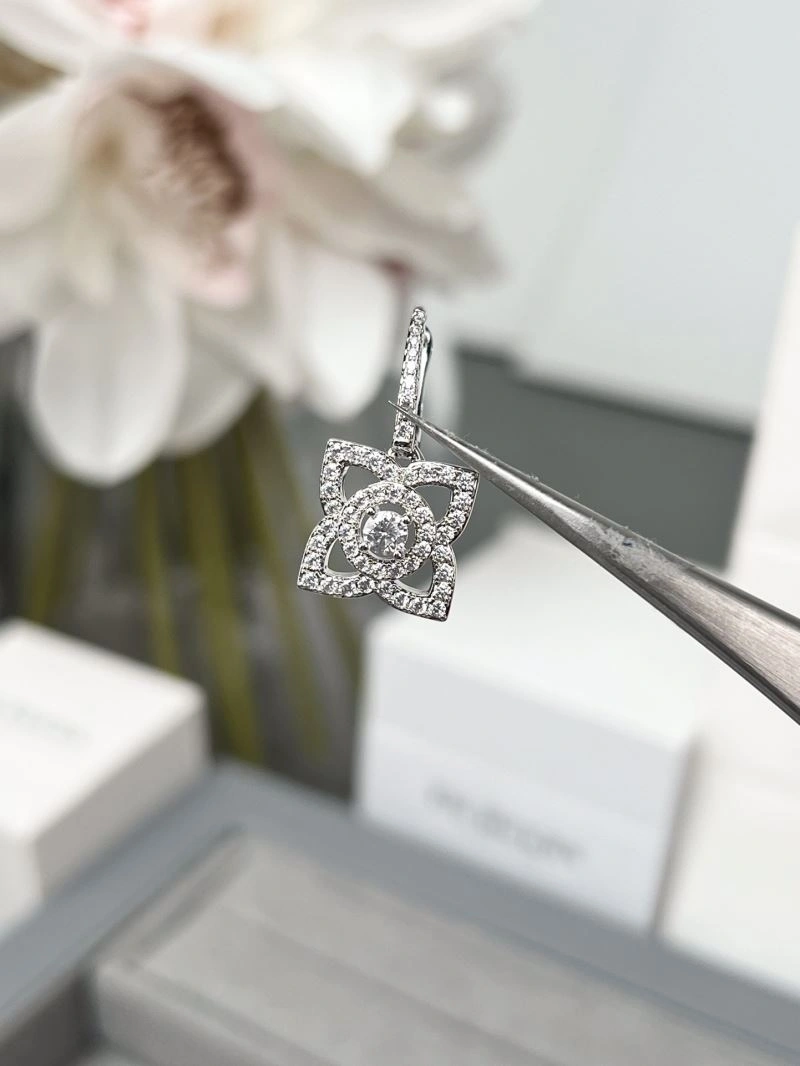 Real Debeers Earrings