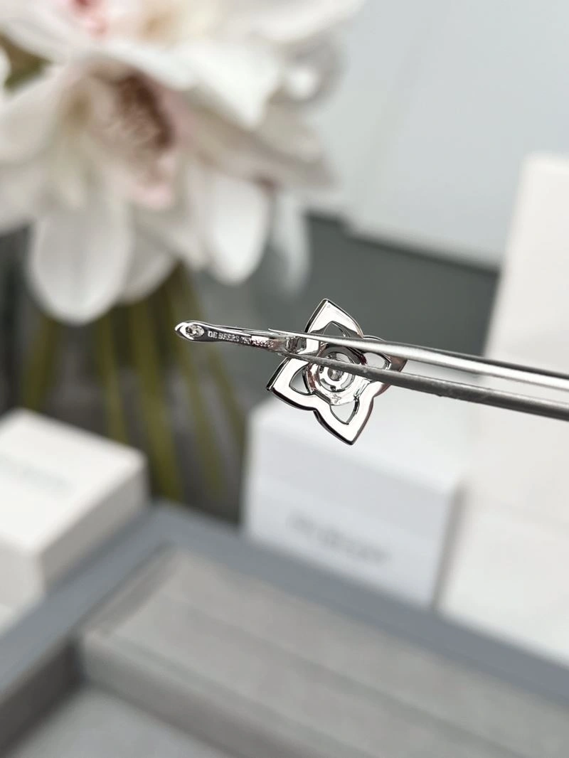 Real Debeers Earrings