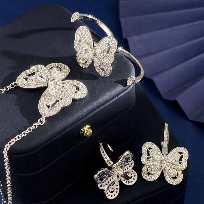 Real Debeers Earrings