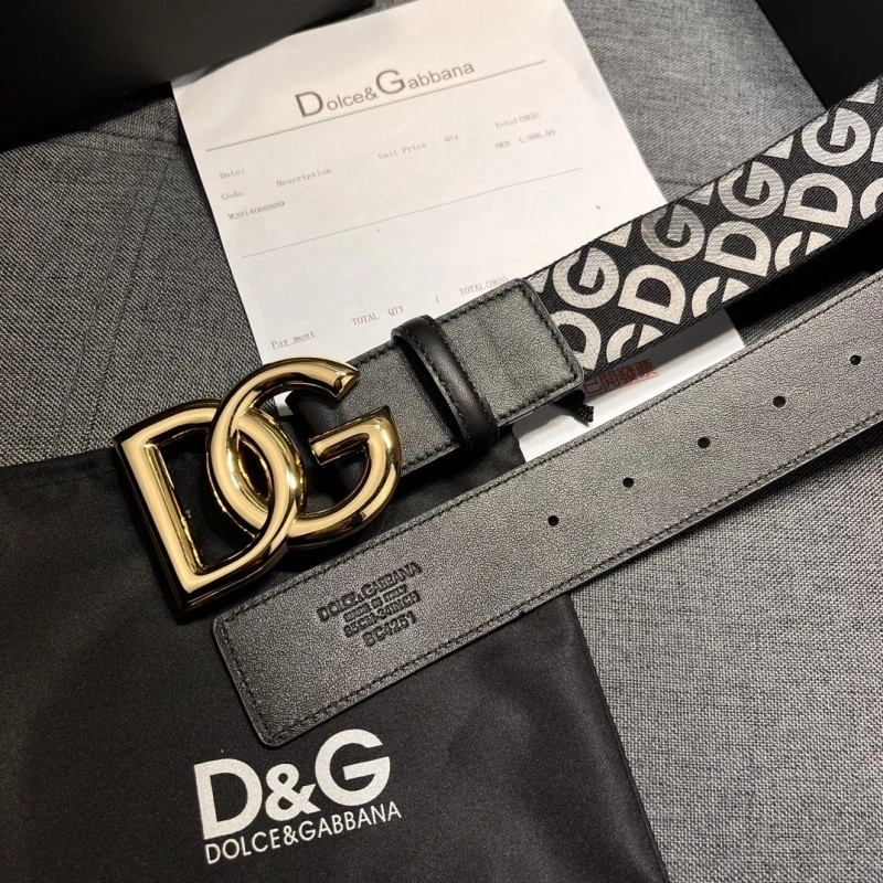 Accurate model Dolce Gabbana Belts