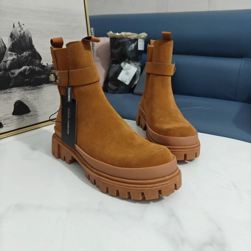 Brand-authenticated Dolce Gabbana Boots