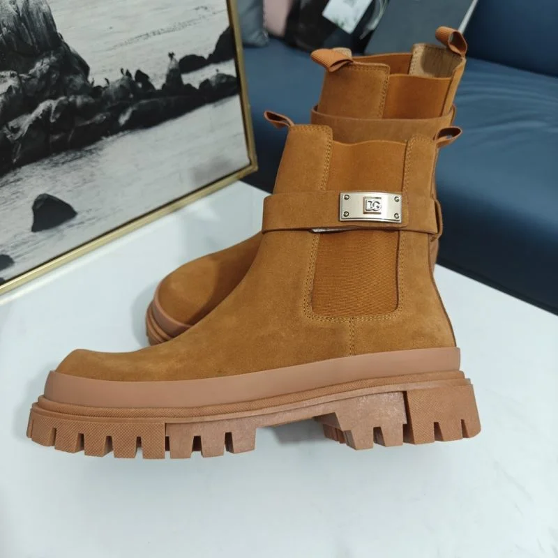 Brand-authenticated Dolce Gabbana Boots